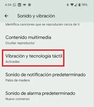 Adaptive vibration: What is and how to activate it on Android